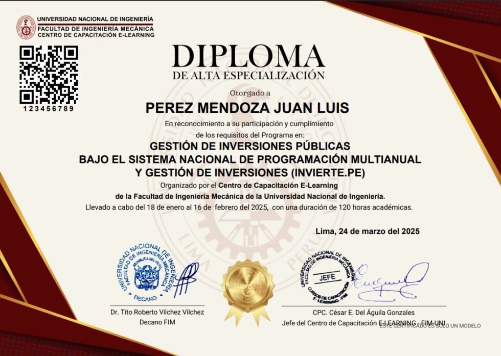 Experto en Excel - UNI Elearning – Cursos y Especializaciones de la UNI